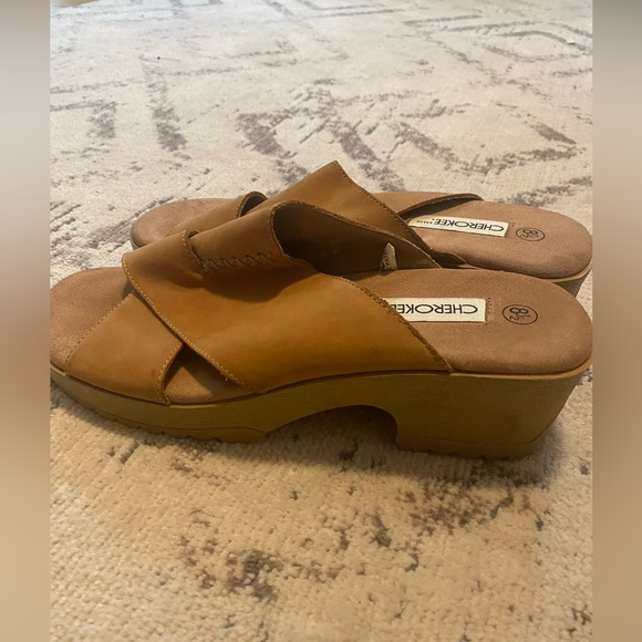 Cherokee | Shoes | Vintage 200s Y2k Cherokee Sandal Wedges | Poshmark